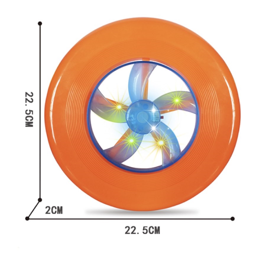 LED frisbee med RGB lysfarver - Køb online på ledide.dk
