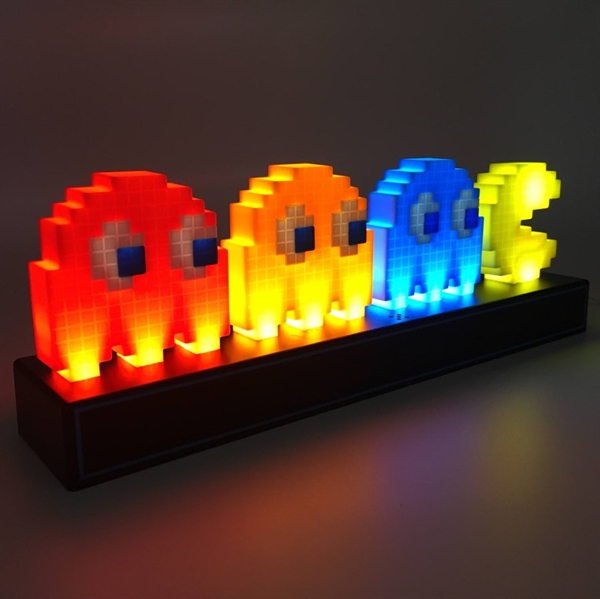 Pac-Man lampe - Bordlampe - Køb online på ledide.dk